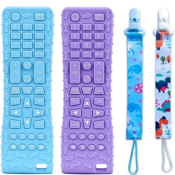 FATEORT | Toys | Remote Control Shape Boysgirlsrelief Babyteething Gum ...